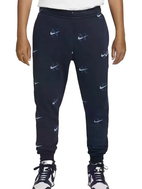 Nike Sportswear Club Bb Aop Midnight Track Pants - Blue