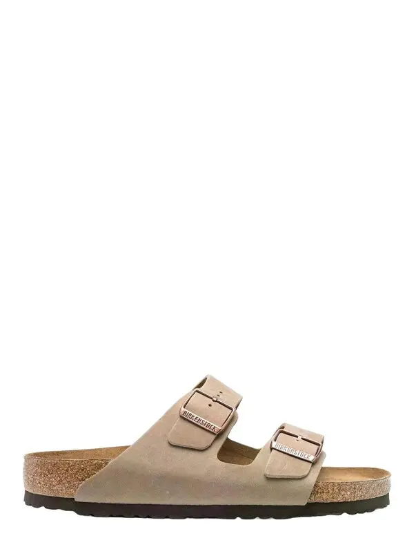 BIRKENSTOCK Arizona Buckled Slip-on Sandals - Neutrals