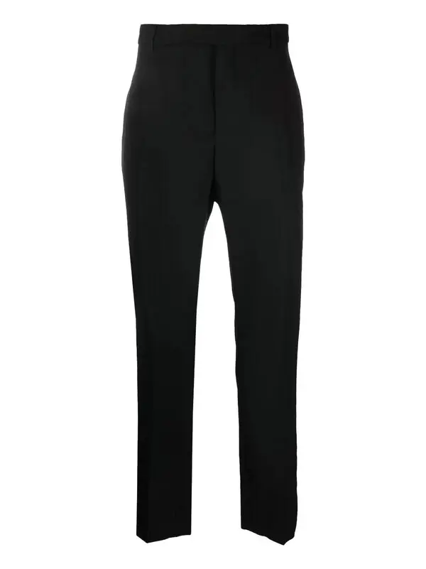 Saint Laurent Straight-leg Tailored Trousers - Black