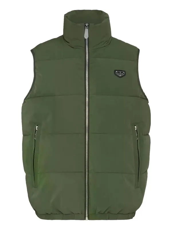Philipp Plein Down Gilet - Green