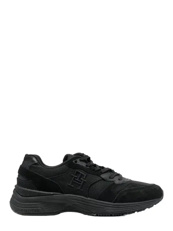 Tommy Hilfiger Low-top Suede Sneakers - Black
