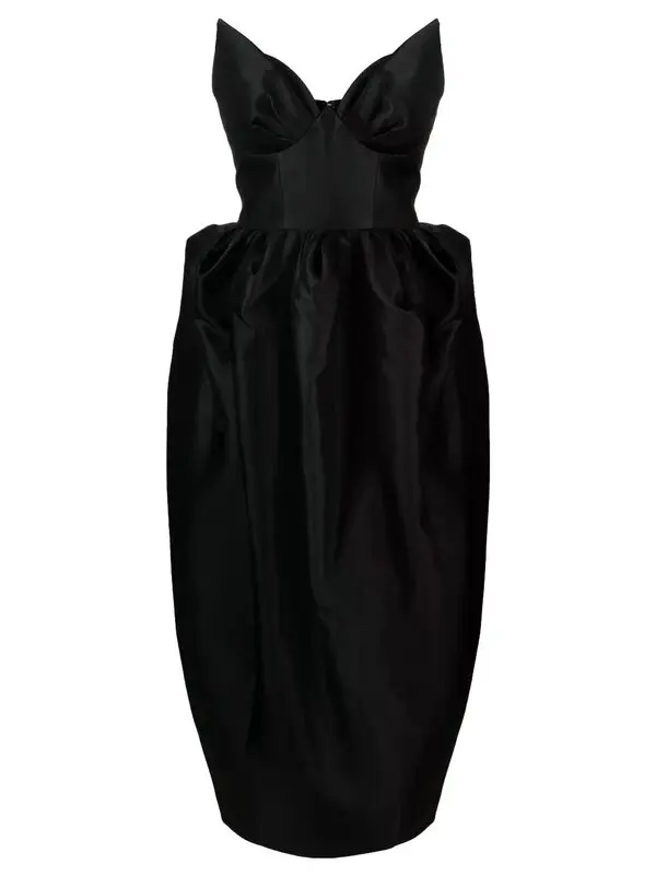 Zimmermann Matchmaker Bustier-style Dress - Black