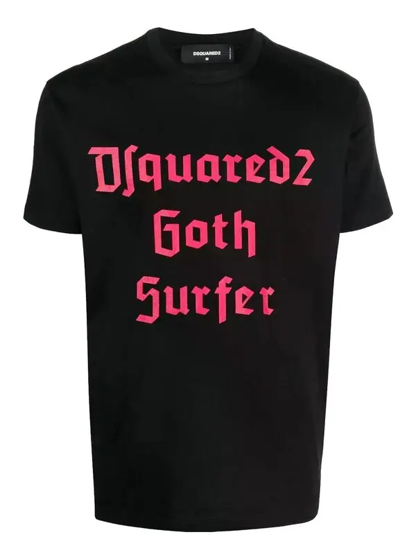 Dsquared2 Goth Surfer Short-sleeve T-shirt - Black