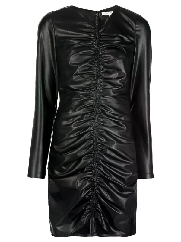 Veronica Beard Bernadette Draped Dress - Black