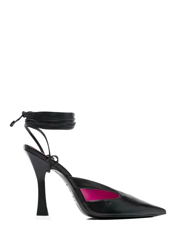 Attico Ankle-wrap Pumps - Black