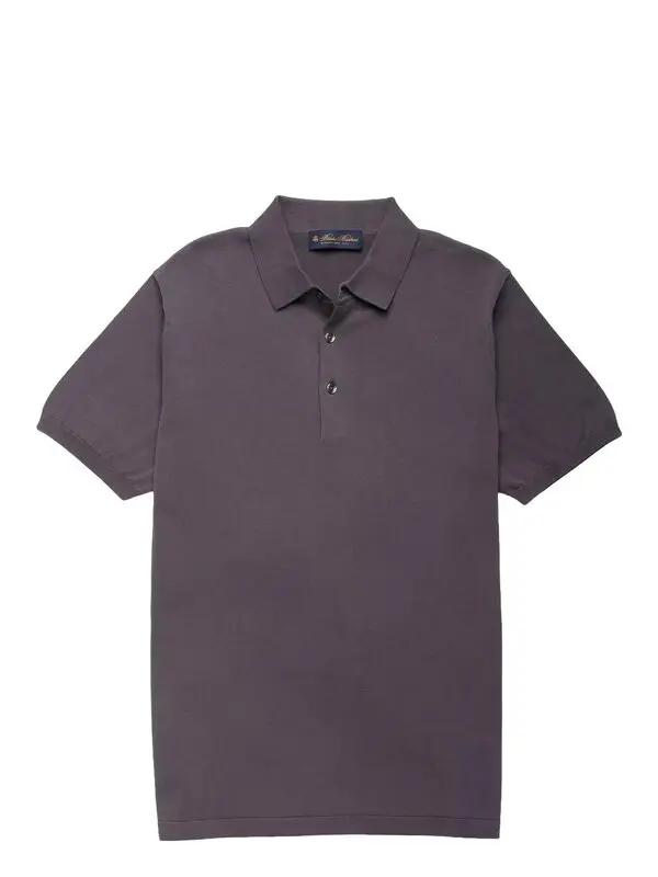Brooks Brothers Short-sleeve Polo Shirt - Grey