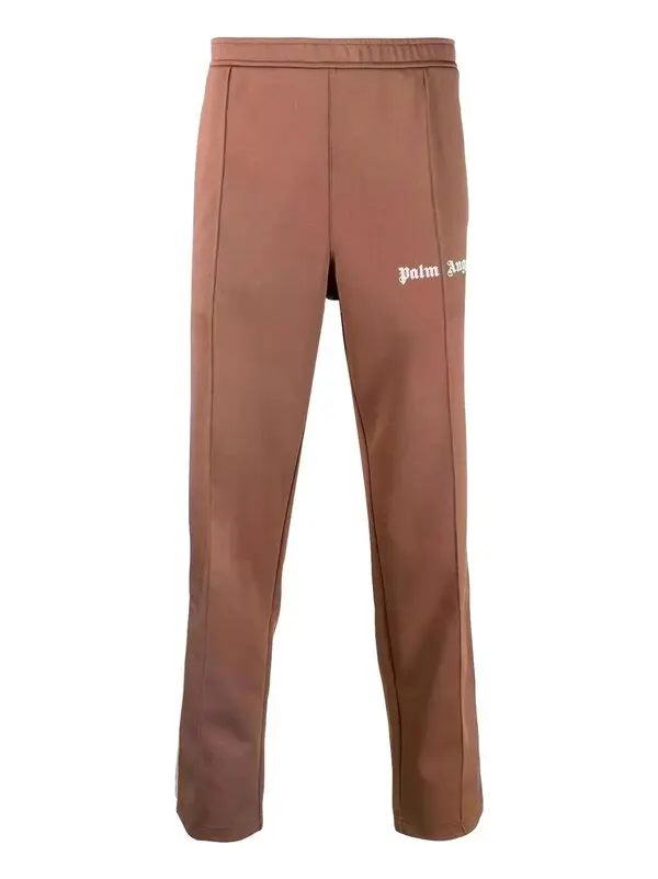 Palm Angels Side-stripe Track Pants - Brown