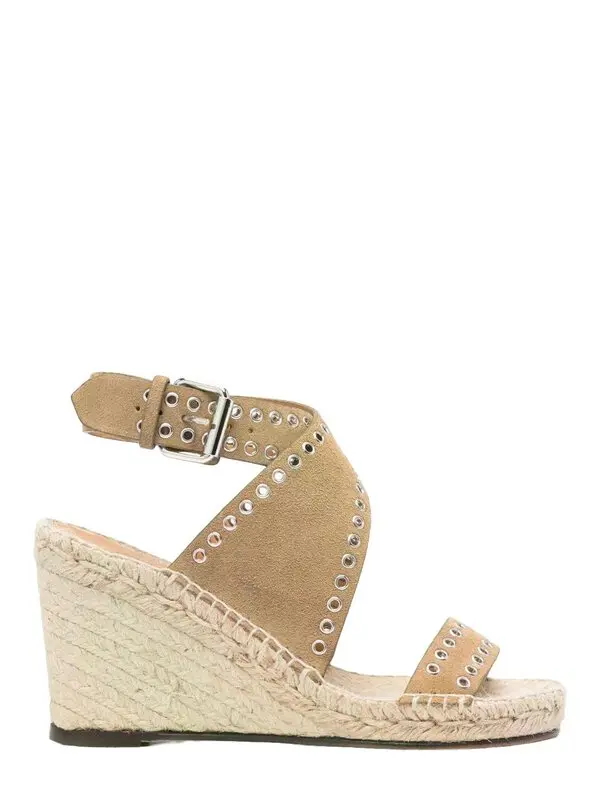 Isabel Marant Étoile Iriane 85mm Wedge Espadrilles - Neutrals