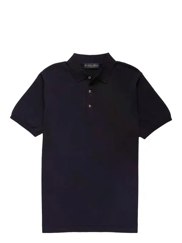Brooks Brothers Cotton Polo Shirt - Blue