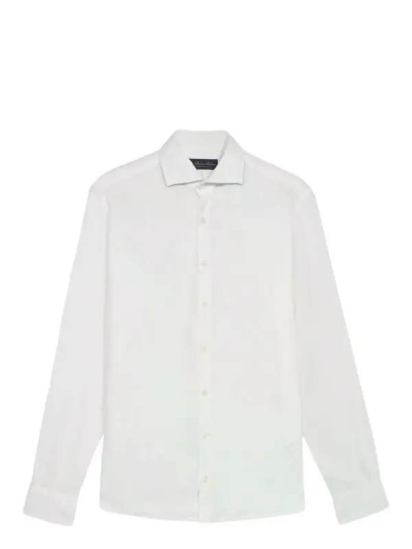 Brooks Brothers Linen Shirt - White