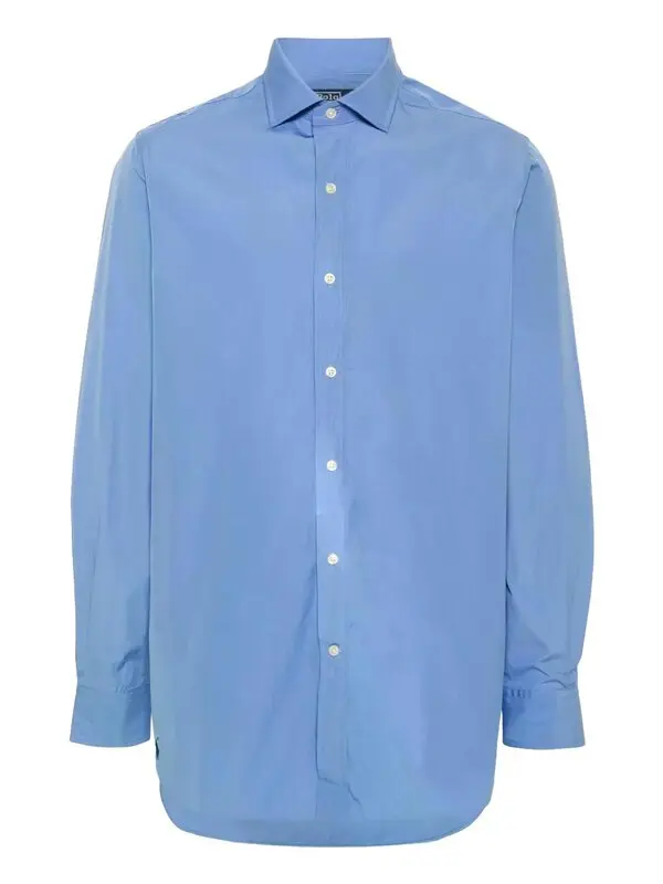Polo Ralph Lauren Poplin Cotton Shirt - Blue