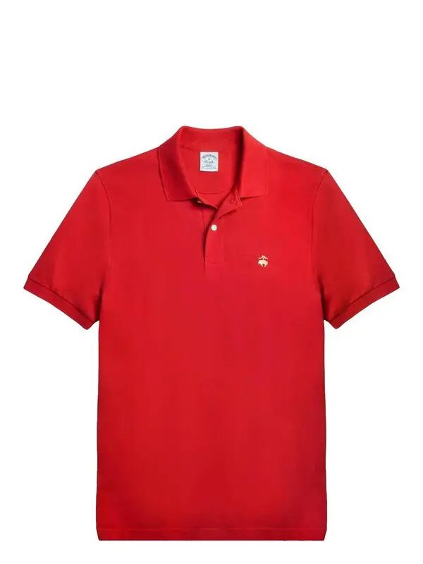 Brooks Brothers Logo-embroidery Polo Shirt - Red