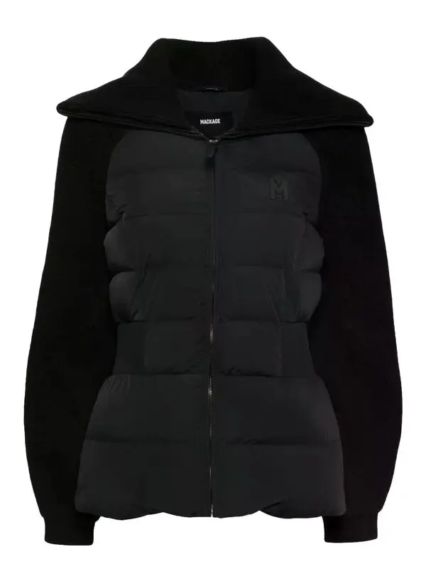 Mackage Foxy Mixed Media Jacket - Black