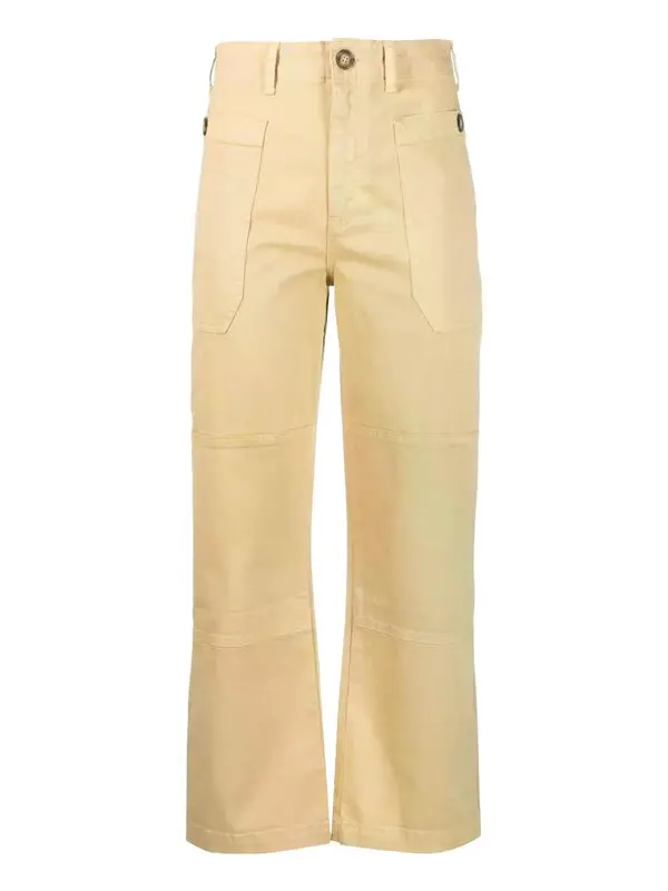 FRAME Straight-leg Utility Trousers - Neutrals
