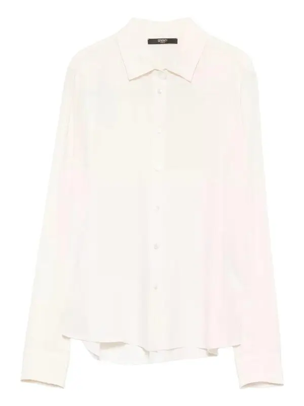Seventy Long-sleeve Shirt - Neutrals