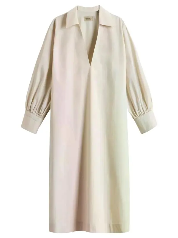 Woolrich Cotton Dress - Neutrals