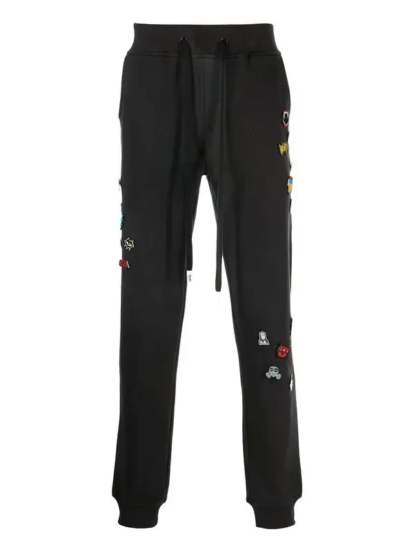 HACULLA. Decorative-pin Detail Track Pants - Black