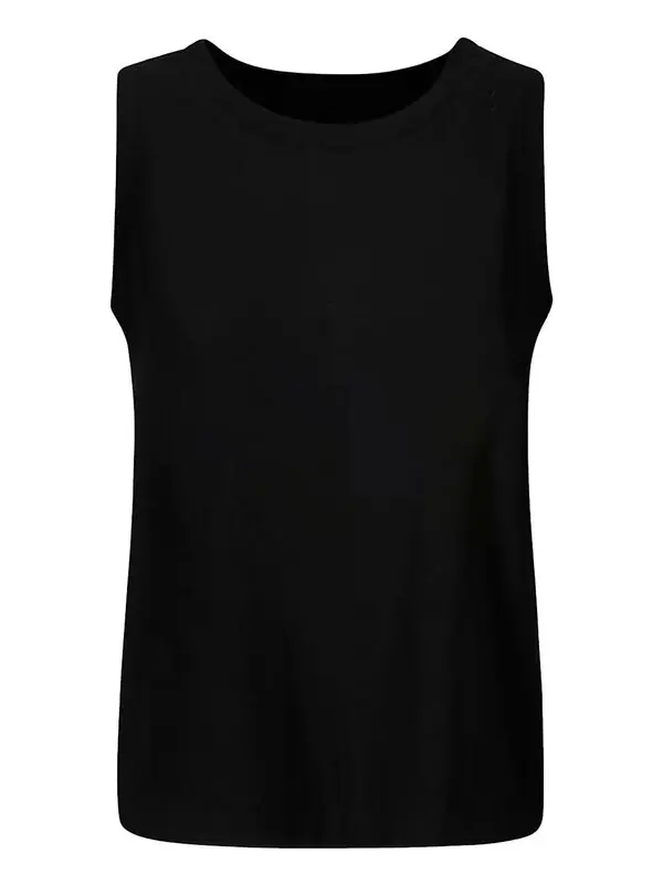 ARCHIVIO B Jersey Tank Top - Black