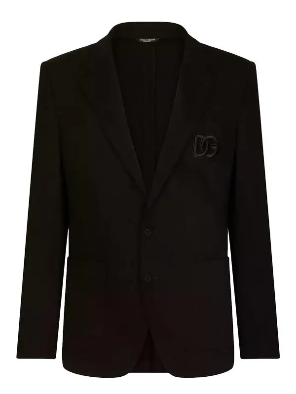 Dolce & Gabbana Portofino Single-breasted Blazer - Black