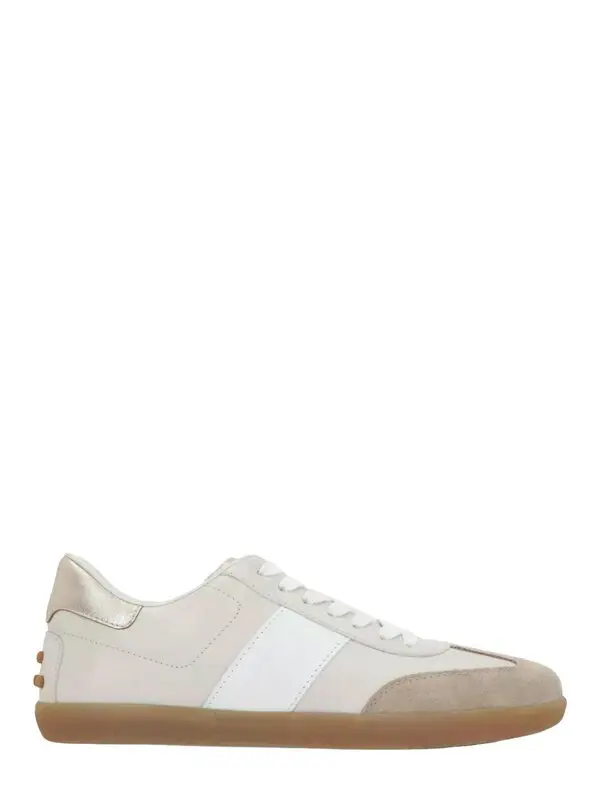 TOD'S Leather Sneakers - Neutrals