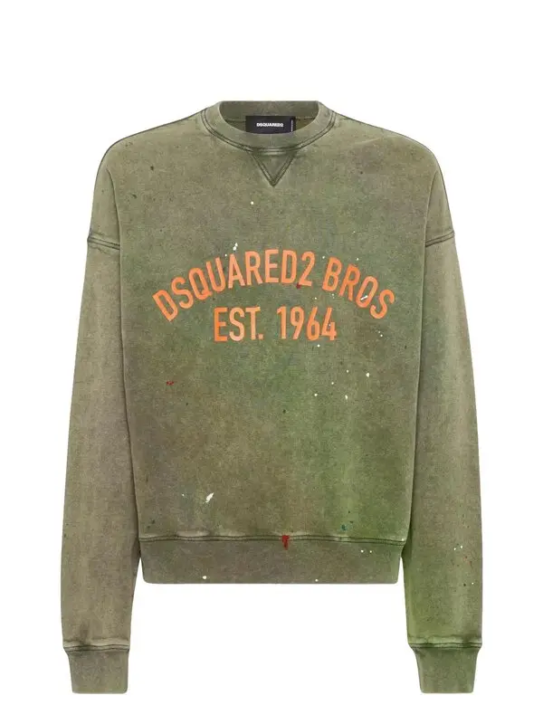 Dsquared2 Logo-print Sweatshirt - Green