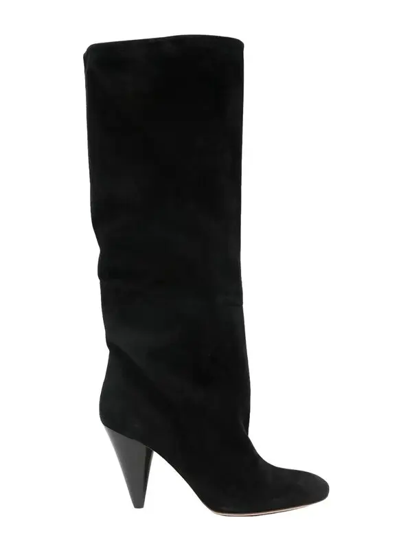 Proenza Schouler Suede Knee-length Boots - Black