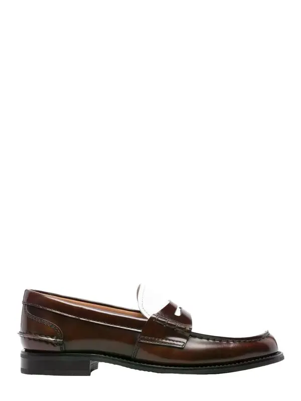 Church's Pembrey W5 Leather Loafers - Brown