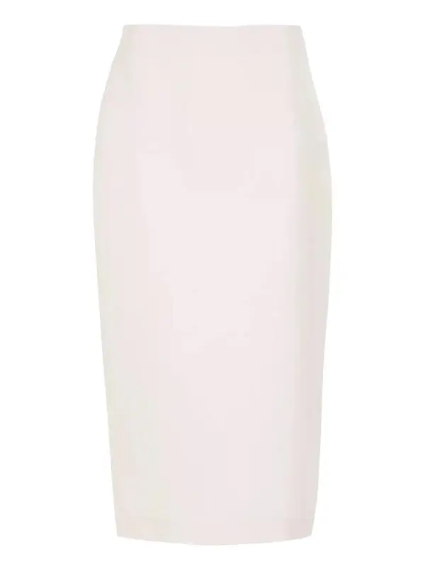 THE ROW Bartellette Pencil Skirt - Neutrals