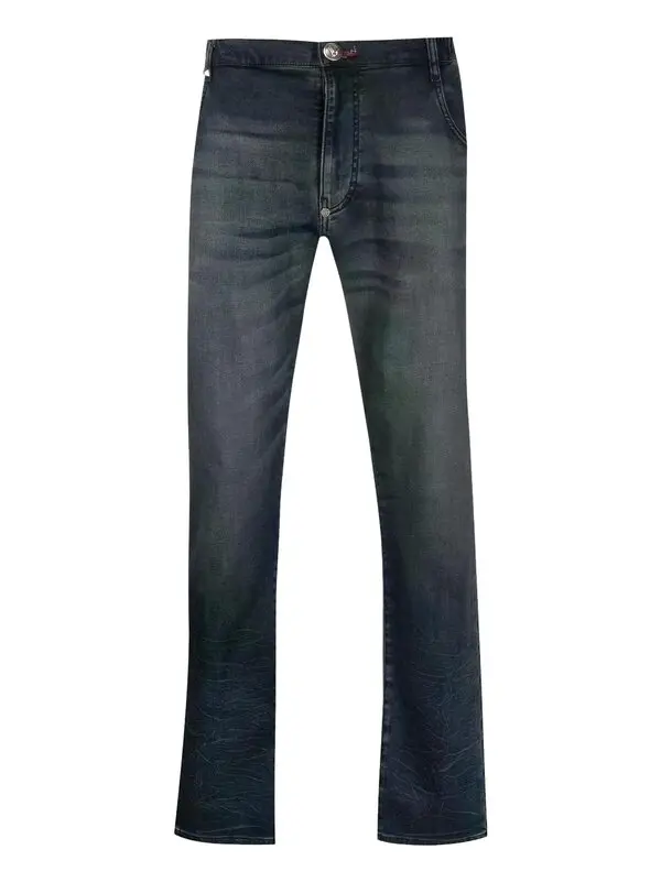 Philipp Plein Straight-leg Jeans - Blue