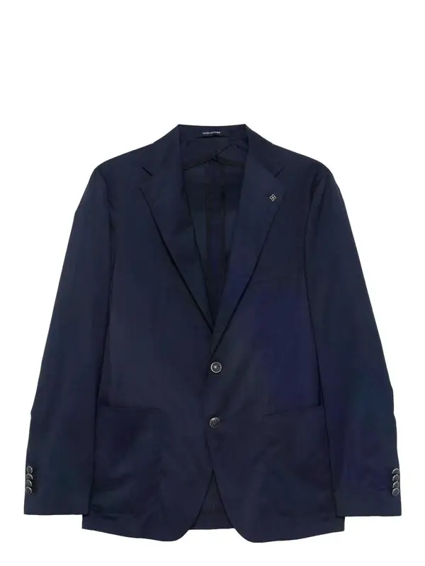Tagliatore Single-breasted Blazer - Blue
