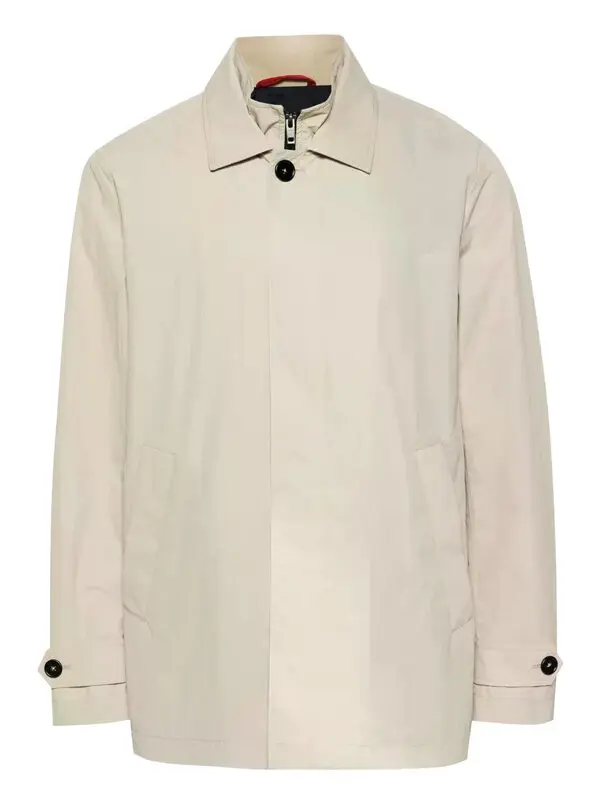 FAY Layered Coat - Neutrals