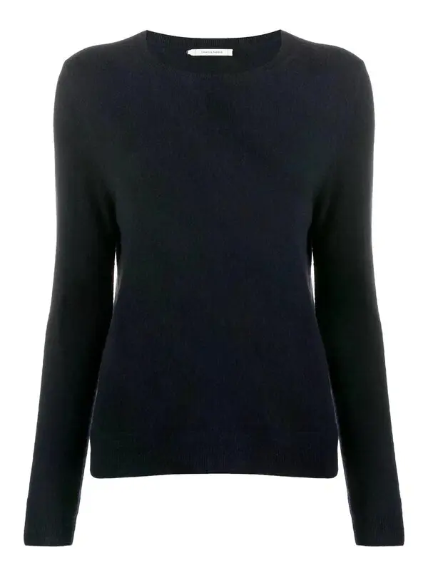 Chinti & Parker Boxy Cashmere Jumper - Blue