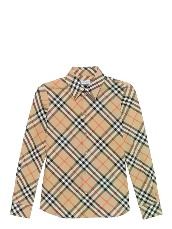 Burberry Vintage Check Shirt - Neutrals
