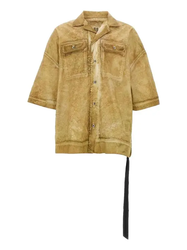 Rick Owens Magnum Tommy Shirt - Neutrals