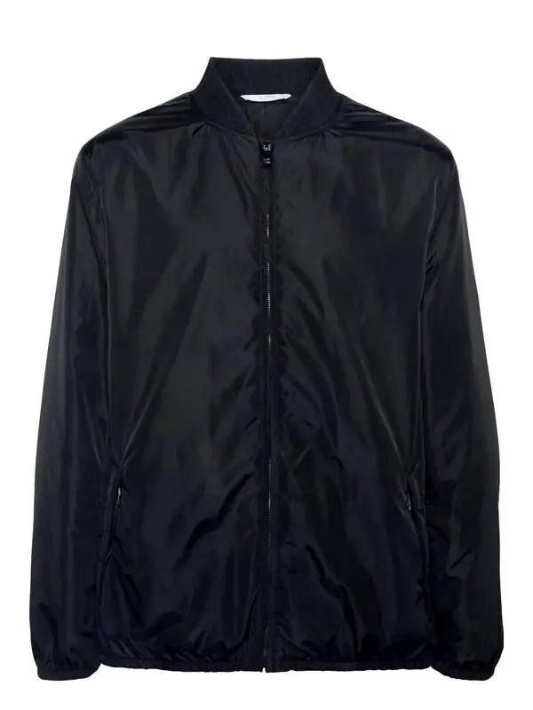 Valentino Garavani Zip-up Padded Bomber Jacket - Blue