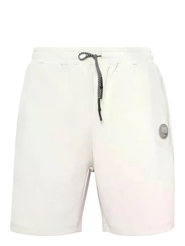 PLEIN SPORT Logo-print Track Shorts - Grey