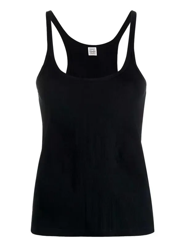 TOTEME Racerback Tank Top - Black