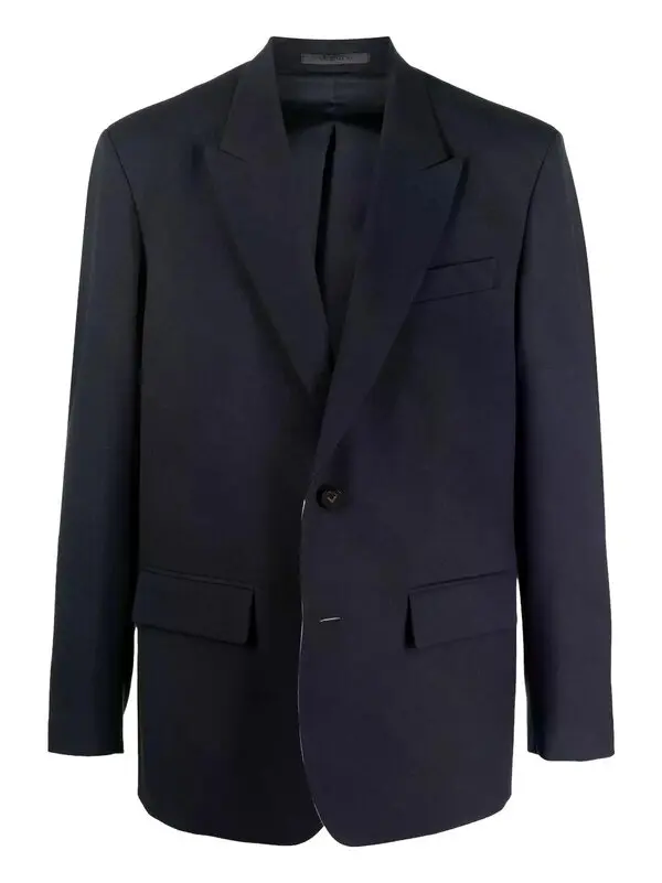 Valentino Garavani Single-button Single-breasted Blazer - Blue