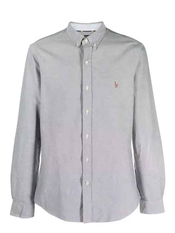 Polo Ralph Lauren Polo Pony Cotton Shirt - Grey