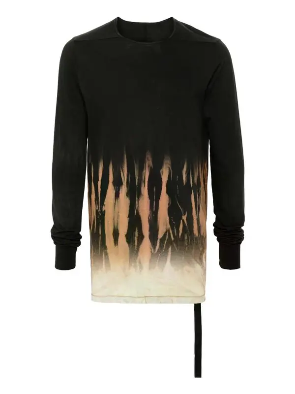 Rick Owens Abstract-print T-shirt - Black