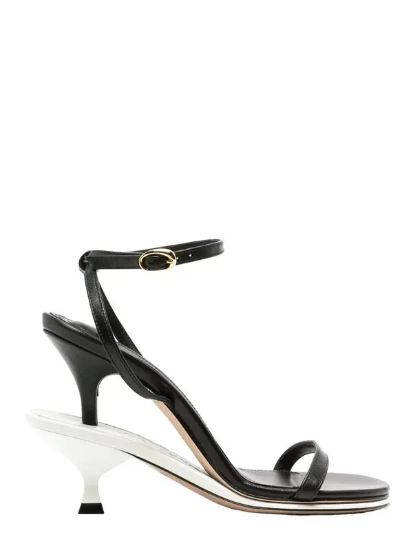 Jacquemus Les Doubles 100mm Sandals - Black