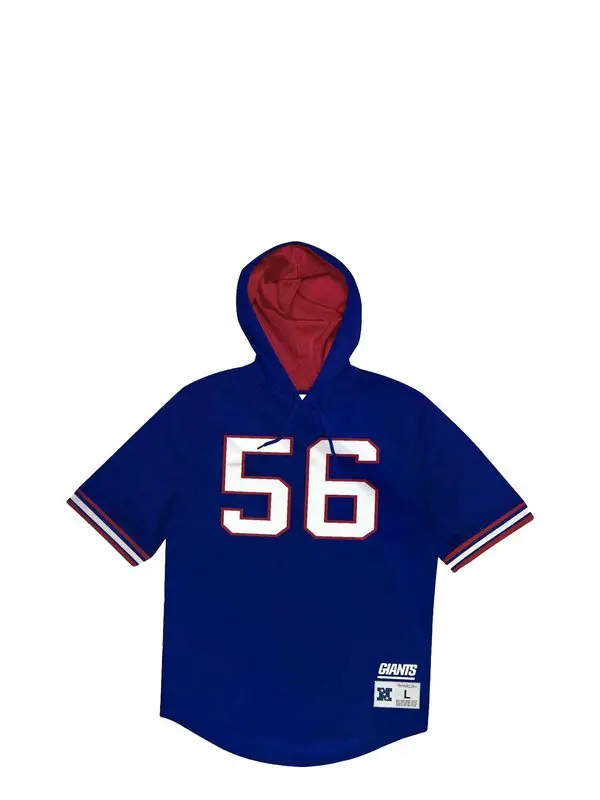 Mitchell & Ness Nfl Giants 1990 Lawrence Taylor Hoodie - Blue