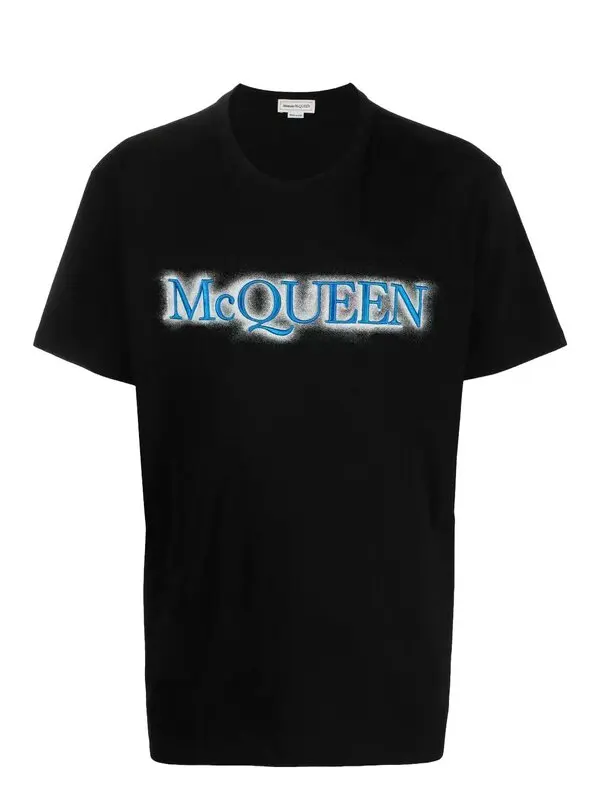 Alexander McQueen Logo-print T-shirt - Black