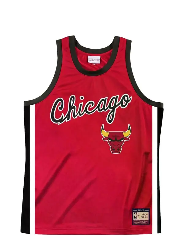 Mitchell & Ness Nba Team Heritage Bulls 75-84 University Jersey - Red
