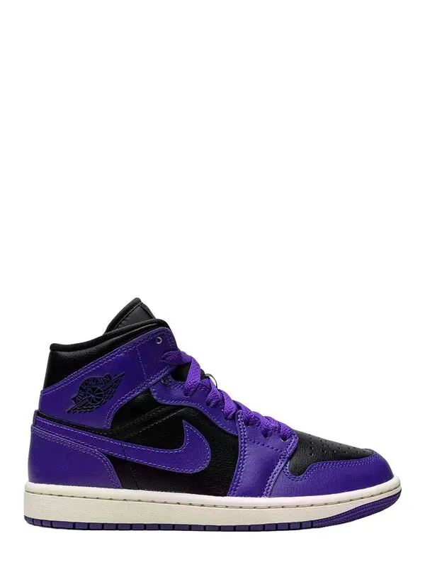 JORDAN 1 Mid Sneakers - Black