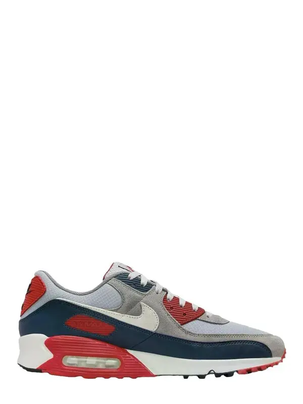 Nike Air Max 90 Usa Light Smoke Sneakers - Grey
