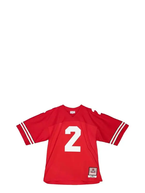 Mitchell & Ness Ncaa Ohio State 1986 Cris Carter T-shirt - Red