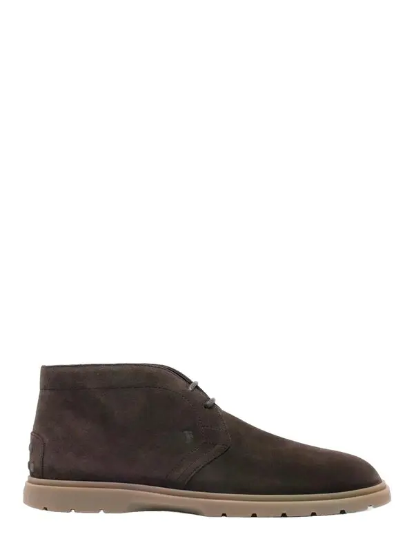 TOD'S Desert Suede Boots - Brown