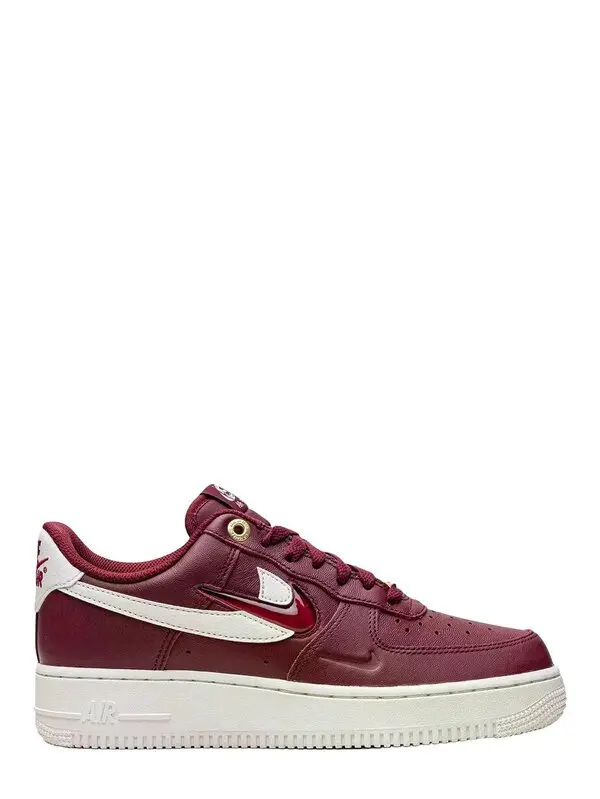 Nike Air Force 1 Low Logo Sneakers - Red
