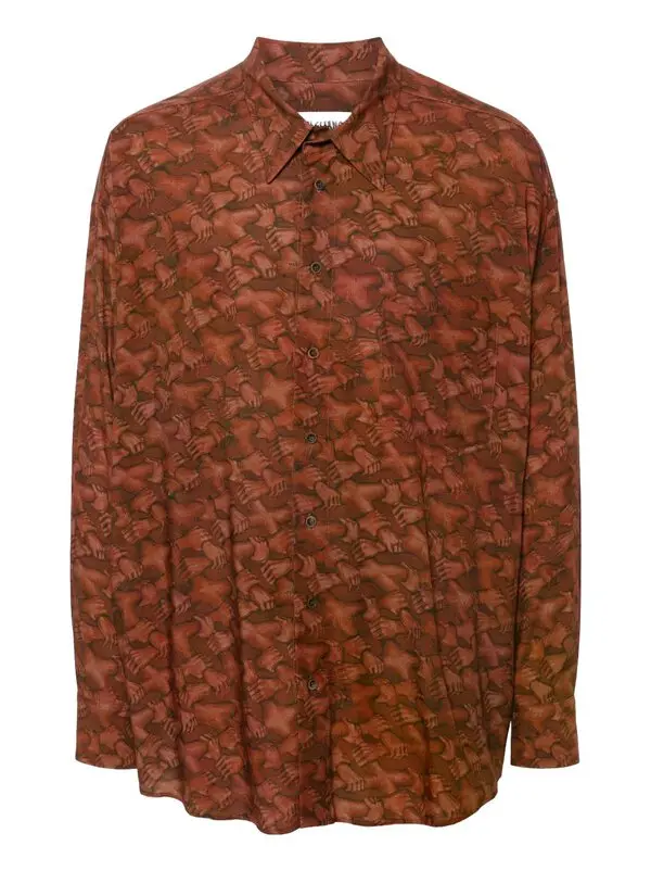MAGLIANO People's Hand Shirt - Brown